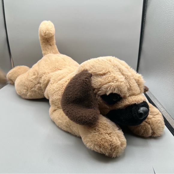 FAO Schwarz | Toys | Fao Schwarz Puggle Dog Plush Laying Down Stuffed ...